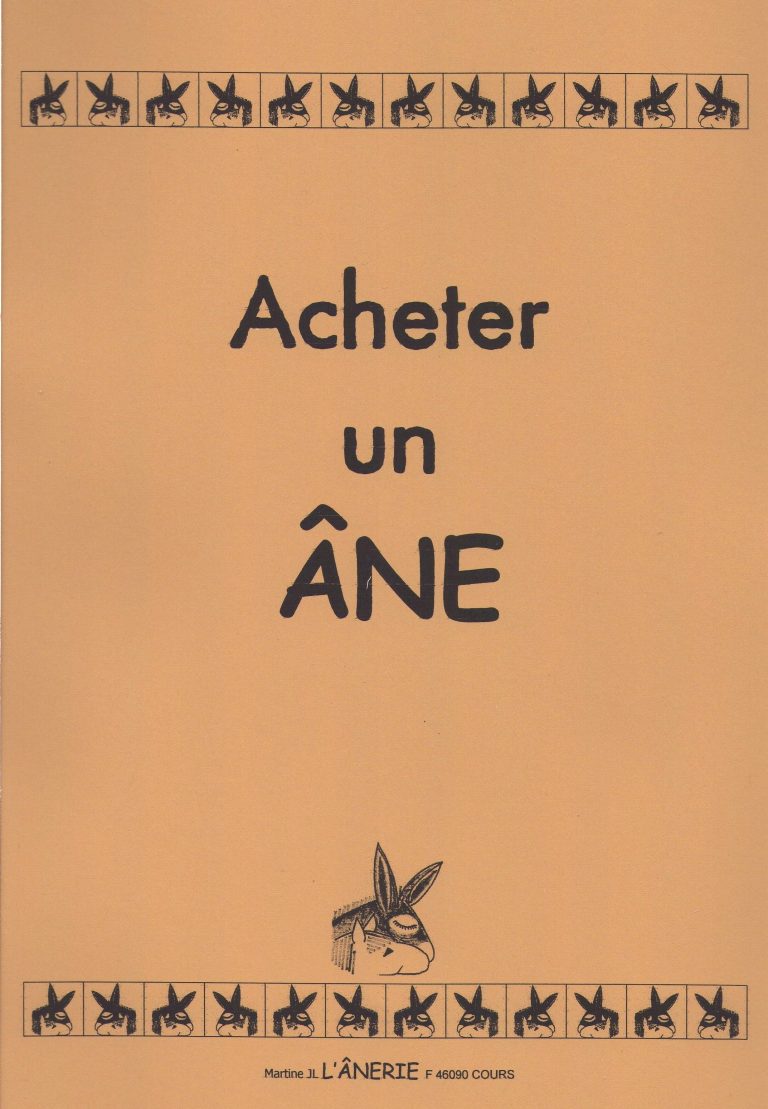 Les livrets sur l’ÂNE - L'Ânerie